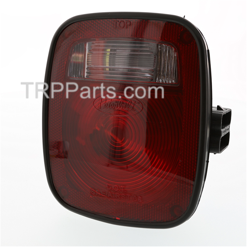 STOP, TURN, TAIL, LIGHT ASSEMBLY - EMBOSSED PETERBILT LENS - LEFT