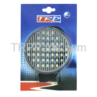 BACKUP LIGHT - 4" ROUND 45 LED - WHITE - CLEAR LENS