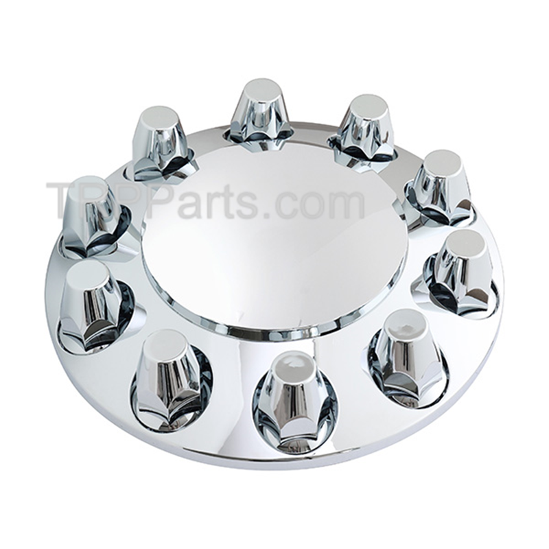 HUB CAP - FRONT ABS AXLE AND HUB COVER - 10 LUG/HOLE WHEELS - CONVEX ...