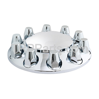 HUB CAP - FRONT ABS AXLE AND HUB COVER - 10 LUG/HOLE WHEELS - CONVEX ...