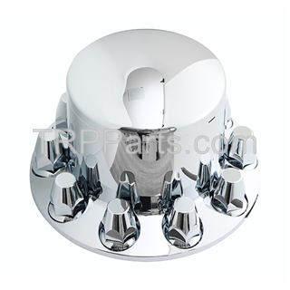 HUB CAP - REAR ABS - REMOVABLE COVER - 10 LUG NUT WHEEL - 33MM LUG NUTS